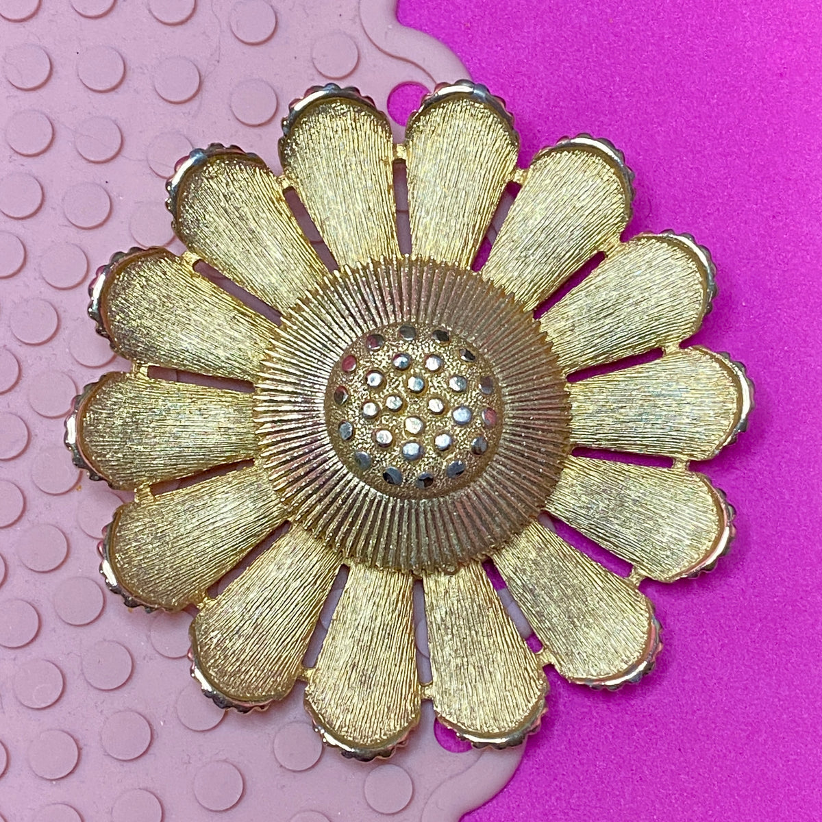Huge Giant MCM Flower Pin – Hudson Vintage