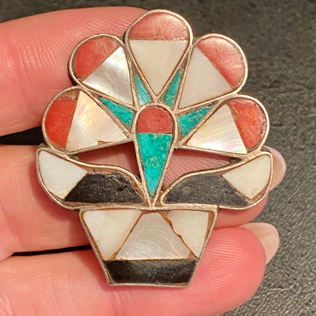 SS Older Zuni Pin ( last chance offer ) – Hudson Vintage